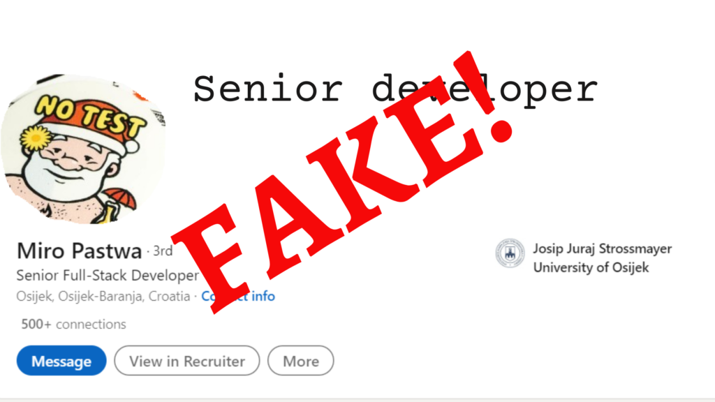 How to spot a fake LinkedIn profile | Software Sauna