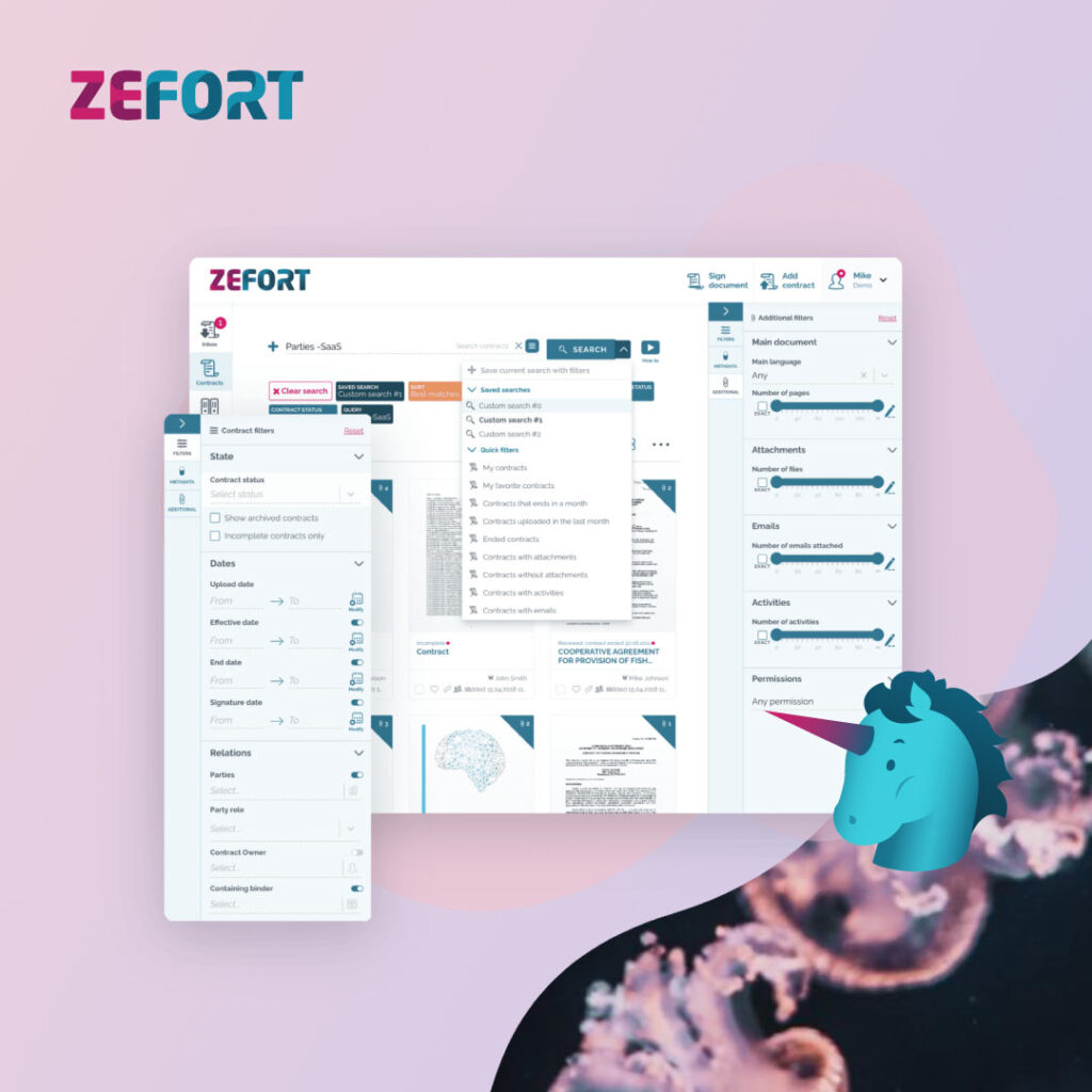 Zefort: revolutionizing contract management with UI testing